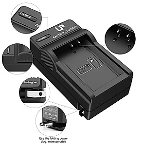LP-E10 Battery Charger Pack, LP Replacement Battery & Charger Compatible with Canon EOS Rebel T7, T6, T5, T3, T100, 4000D, 3000D, 2000D, 1500D, 1300D, 1200D & More (NOT for T3i T5i T6i T7i)