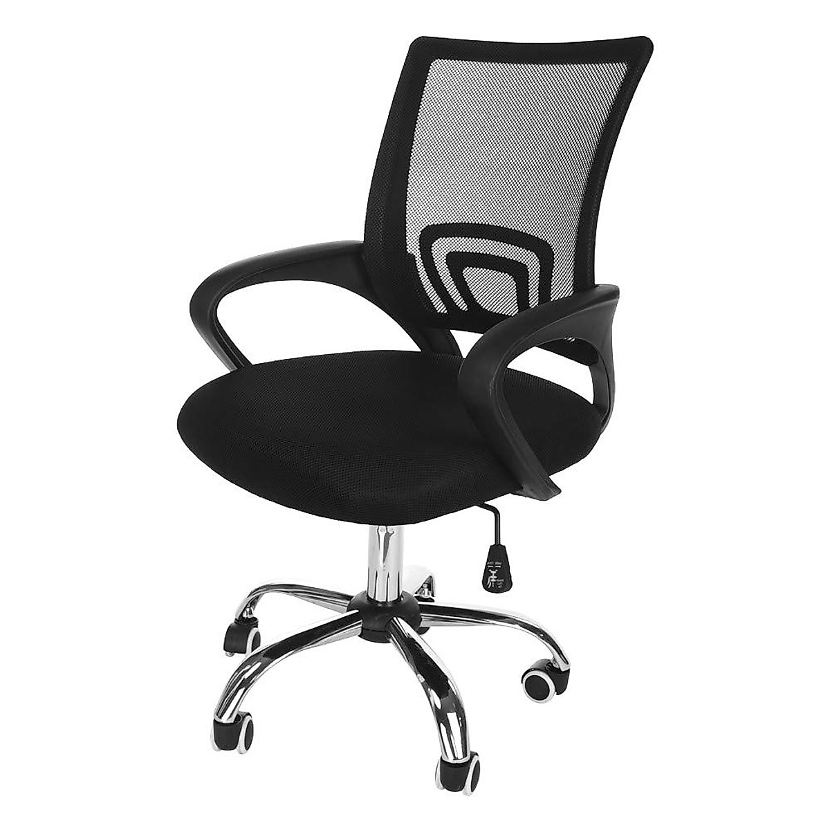 Executive Computer Office Home Task Adjustable Swivel Chair Stool with Arms,Breathable Mesh,Adjustable Height,Ergonomic Lumbar Support(Ship from US!)