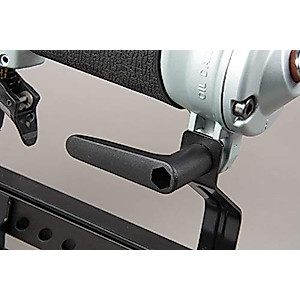 Metabo HPT Pro Finish Stapler, Pneumatic, 18 Gauge, 1/4-Inch Narrow Crown Staples, 1/2-Inch up to 1-1/2-Inch Staple Length, All-Metal Key Component Construction, Air Duster, Belt Hook (N3804A5)