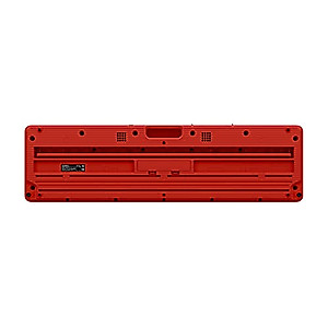Casio Casiotone CT-S1 61-Key Portable Digital Keyboard - Red Bundle with Adjustable Stand, Bench, Headphones, Sustain Pedal, Instructional Book, Instructional DVD, and Austin Bazaar Polishing Cloth