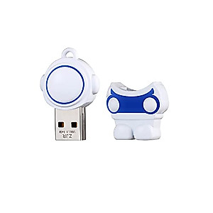 Cool USB Flash Drive Cartoon Spaceman Thumb Drive Funny USB Drive Cute Astronaut Character USB Date Storage Jump Drive Pendrive Memory Stick Novelty Gift Character USB Flash Drive USB 2.0 16GB