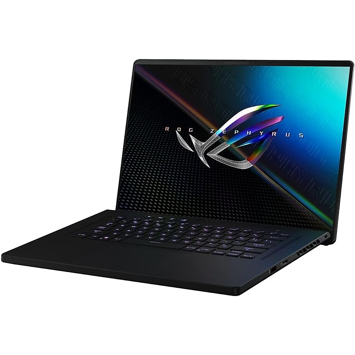 ASUS ROG Zephyrus M16 16″ WQXGA (2560×1600) 165Hz Gaming Laptop - 12th Gen Intel Core i9-12900H 14-Core up to 5.0 GHz CPU, 24GB DDR5 RAM, 4TB PCIe SSD, GeForce RTX 3070 Ti 8GB GDDR6, Windows 11 Pro
