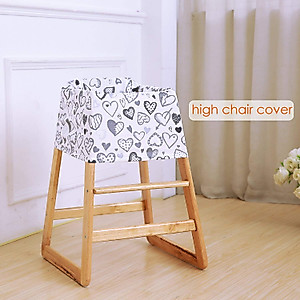 Baby Car Seat Covers, Carseat Canopy, Boys Girls Privacy Breastfeeding Cover (Grey Heart)