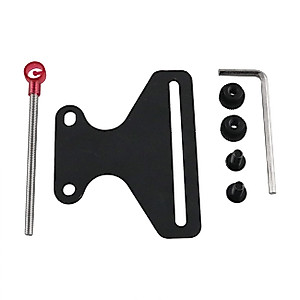 WHYHKJ Archery Bow Sight Stainless Steel Single Needle Recurve Bow Sight Archery 1 Pin Bow Sight Single Pin Bow Sighting Recurve Bow Sight Bow Hunting Shooting Accessories