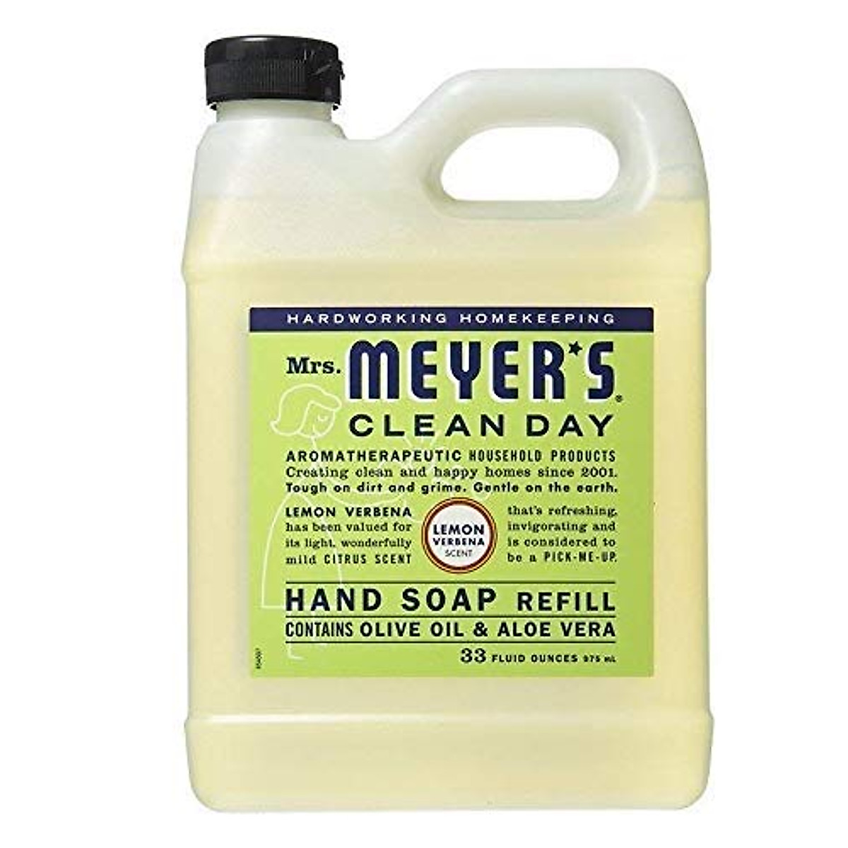 Earth Friendly, Mrs. Meyers Liquid Hand Soap Refill 33 Oz Lemon Verbena Scent - Pack of 6