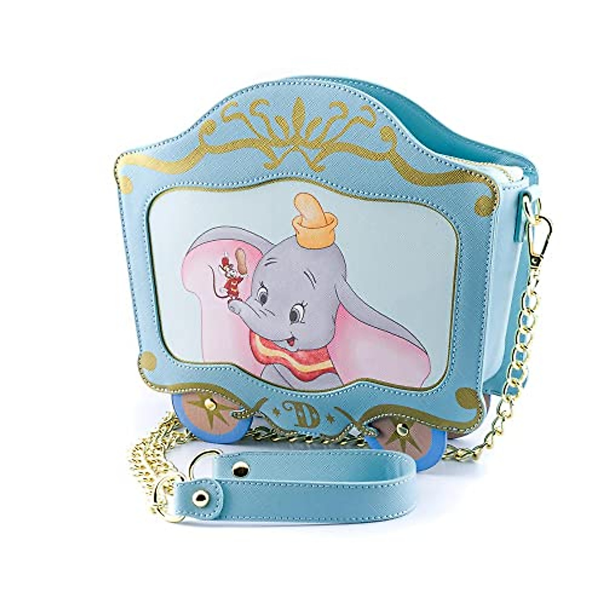 Loungefly Disney Dumbo 80th Anniversary Train Car Crossbody Bag