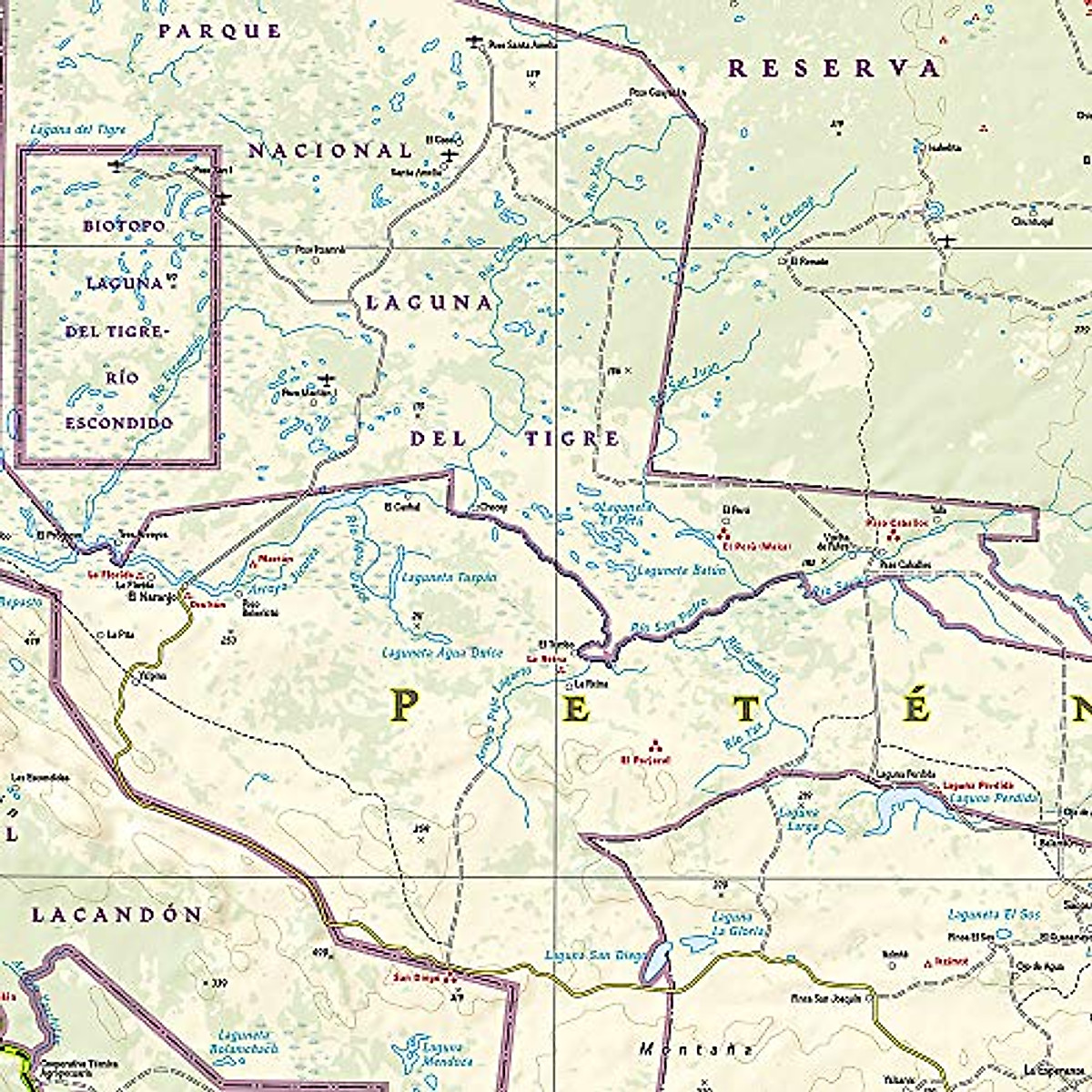 Guatemala Map (National Geographic Adventure Map, 3110)