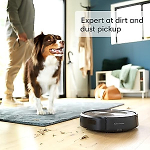 iRobot Roomba j9+ Self-Emptying Robot Vacuum – Powerful Suction, Identifies and Avoids Obstacles Like pet Waste, Sel-Empties for 60 Days, Best for Homes with Pets, Smart Mapping, Works with Alexa​