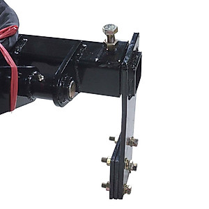 Titan Attachments Titan 72inches - 84inches Bolt-on Grapple Loader Bucket Attachment Adjustable 1/2inches Steel