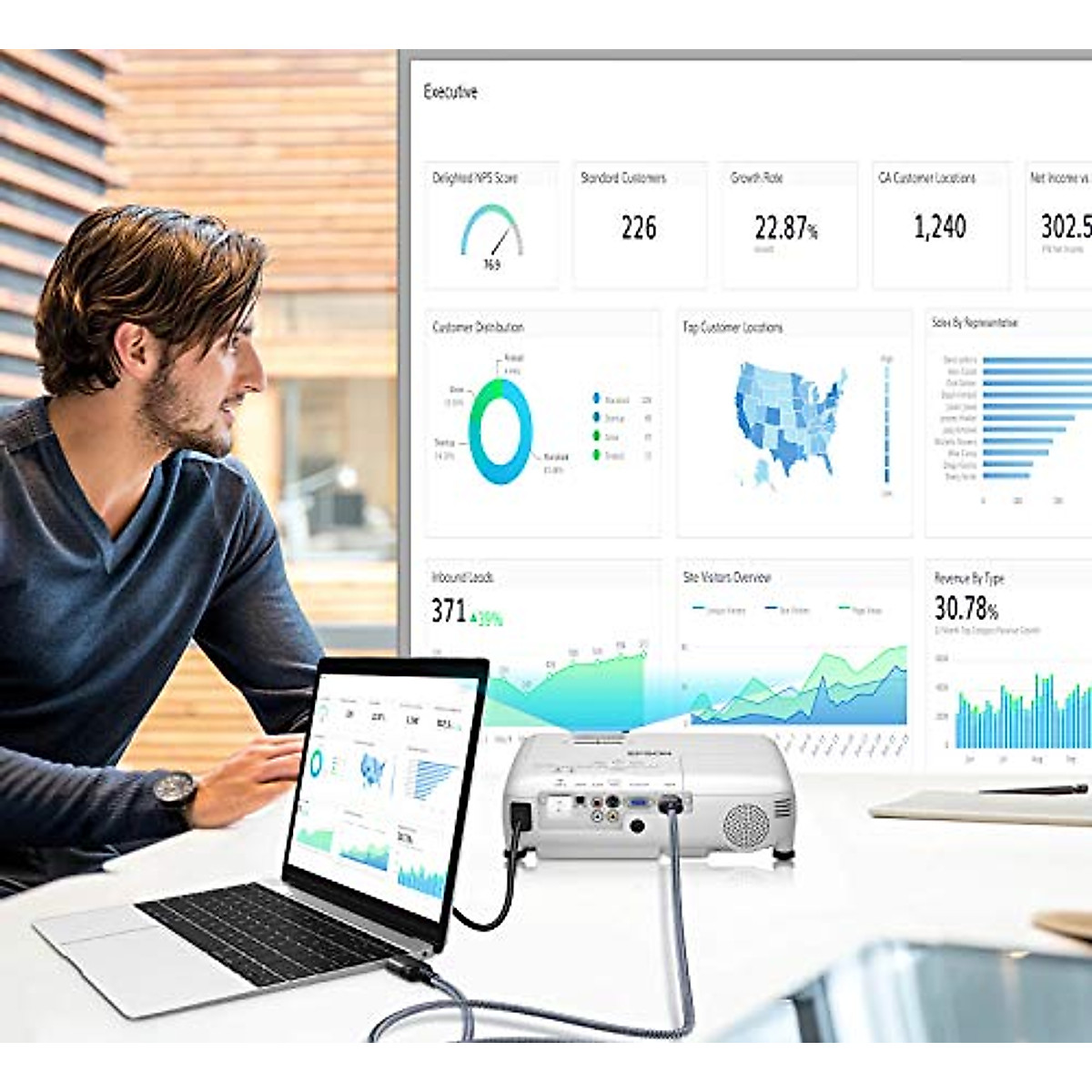 HDMI Cable 15 feet [4K@60Hz, 1080P@144Hz], sweguard 4K HDMI 2.0 Cable High Speed 18Gbps Gold Plated Nylon Braided Supports HDR,HDCP 2.2, 2160P,3D,ARC for Roku TV PS5 PS4 Xbox HDTV Blu-ray&Monitor-Grey