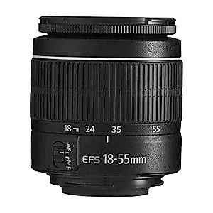 T7 DSLR Camera w/EF-S 18-55mm F/3.5-5.6 Zoom Lens + Al’s Variety Accessories Includes: 64GB Memory + Wide & Telephoto Threaded Lenses + Case + Tripod + Grip Pod + More (37pc Bundle)