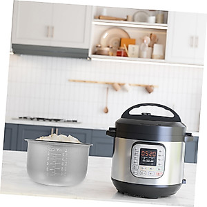 FELTECHELECTR Rice Cooker Liner Cooking Supply Tiger Rice Cooker Electric Cooker Pot Rice Pot Inner Pot Rice Cooker Replacement Pot Universal Baby Aluminum Alloy Glass Bottle Household