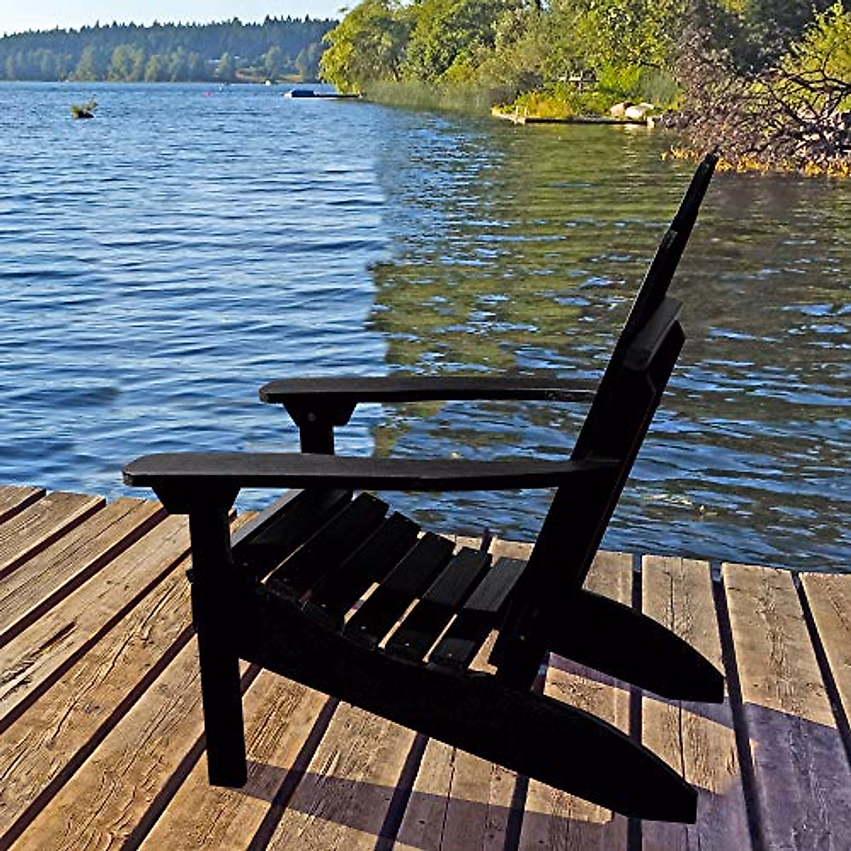 Elk Outdoors EO-CLAS1-ABY The Essential Adirondack Chair, Abyss