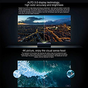 Kaya Projector, Xiaomi 1S 4K Projector MJJGTYDS04FM | Ultra Short Throw | ALPD 3.0 | Android 3D Home Cinema Projector - Updated Version