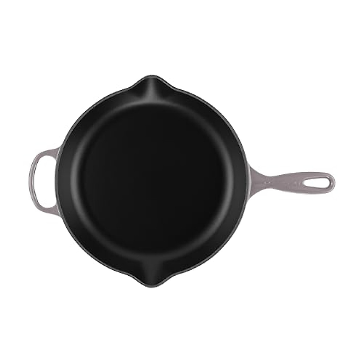 Le Creuset Enameled Cast Iron Signature Iron Handle Skillet, 11.75" (2-3/8 qt.), Oyster