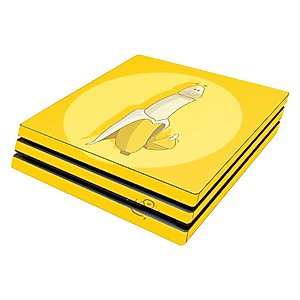 MightySkins Skin Compatible with Sony PS4 Pro Console - Banana Inception | Protective, Durable, and Unique Vinyl Decal wrap cover | Easy to Apply, Remove, and Change Styles | Made in The USA