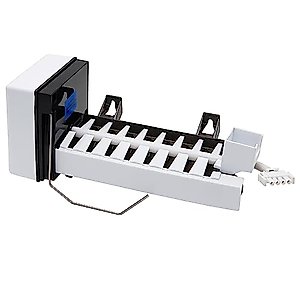 241642501 Ice Maker Assembly by SupHomie - Compatible with Frigidaire Kenmore Refrigerator Replaces 241798231, 5304445222, 5304456669
