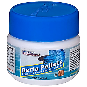 Ocean Nutrition Betta Pellets 2.65-Ounces (75 Grams) Jar