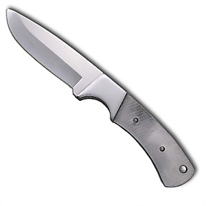 Hunting Knife Blade Blank 014 - 9Cr18MoV Stainless Steel - 7 7/8" OAL
