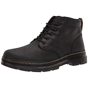 Dr. Martens unisex adult Lace Fashion Boot, Black Wyoming, 11 Women 10 Men US