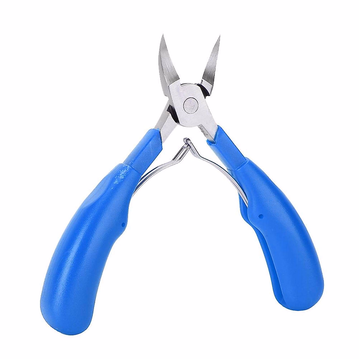 Stable Cuticle Scissors Nail Cuticle Pliers Pedicure Cutter Tool for Men and Women for Home Use for Different Nail for Nail Care(blue)
