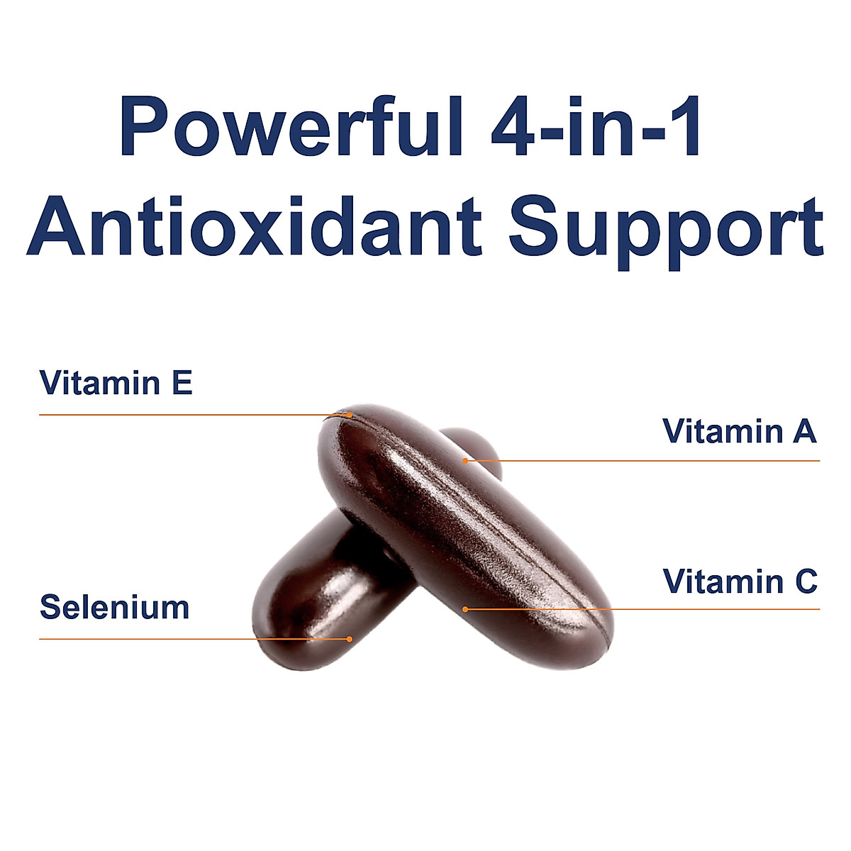 Carlson - ACES + Zn, Vitamins A, C, E + Selenium & Zinc, Cellular Health & Immune Support, Antioxidant, 180 Softgels