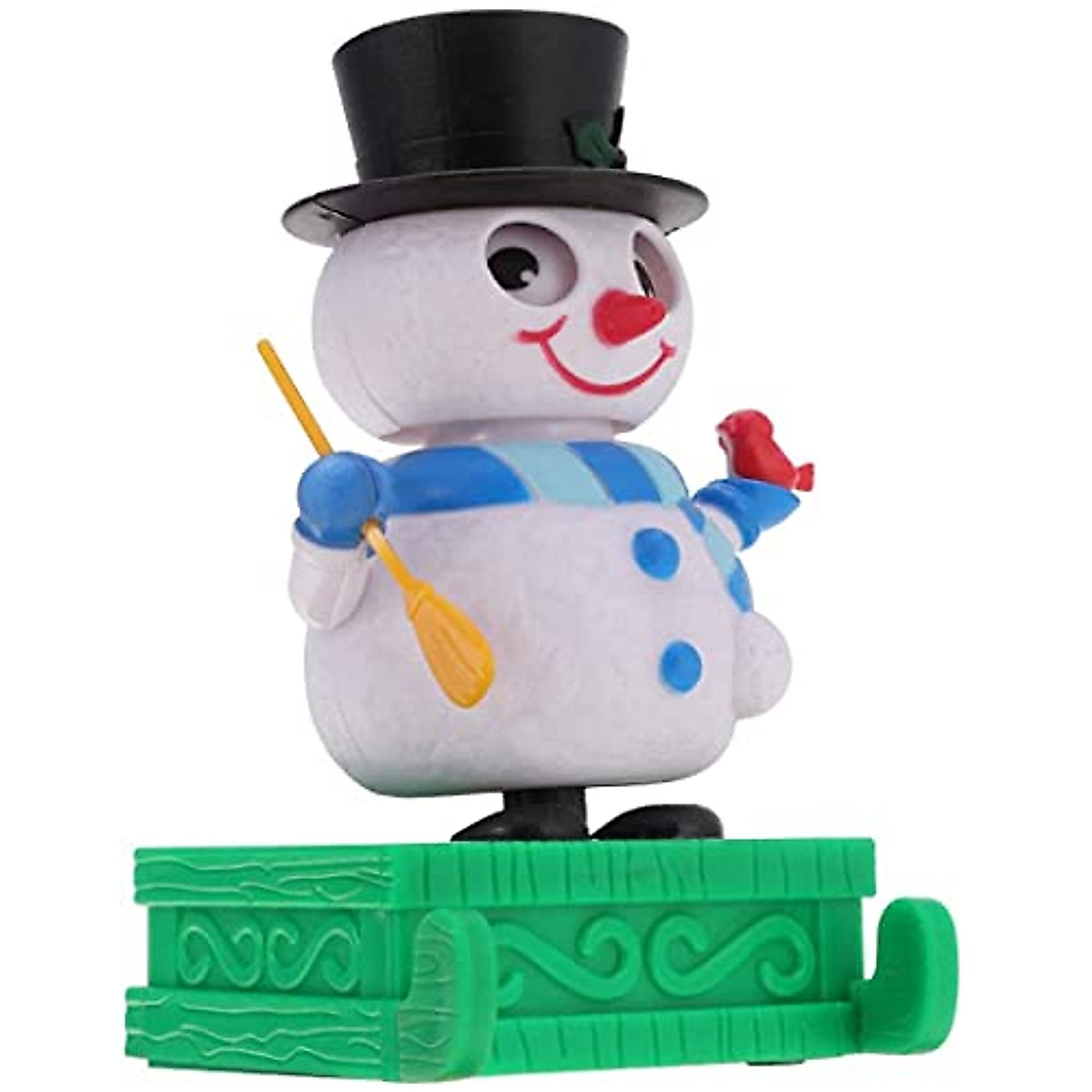 Christmas Solar Bobble Shaking Head Dancing Toy Head Shaking Doll Snowman Figurine Statue Car Dash Board Ornaments for Car Vehicle Decoration