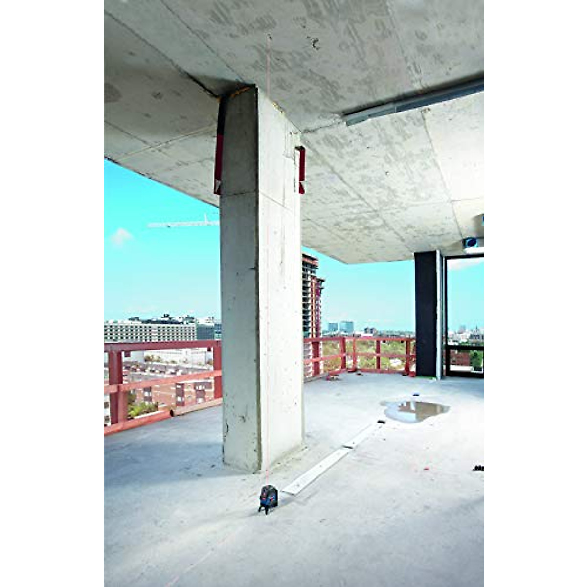 BOSCH 65 Ft. Self-Leveling Cross-Line Combination Laser with Plumb Points GCL 2-160 , Black