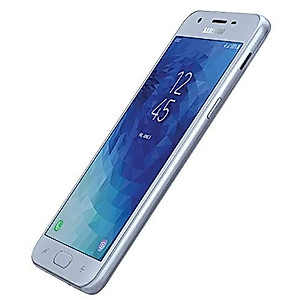Samsung Galaxy J3 2018 (16GB) 5.0" HD Display, Android 8.0, Verizon Locked 4G LTE Smartphone SM-J337V (Silver) (Renewed)