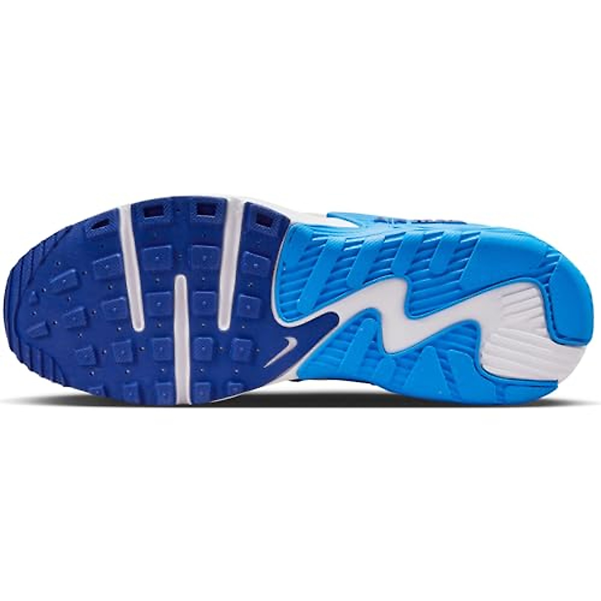 Nike Men's Air Max Sneaker, White Deep Royal Blue Photo Bl, 10