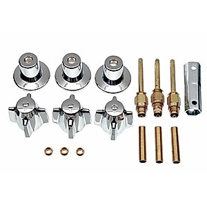 Danco 9D00039646 Tub and Shower Trim Kit for Central Brass, Chrome/Metal