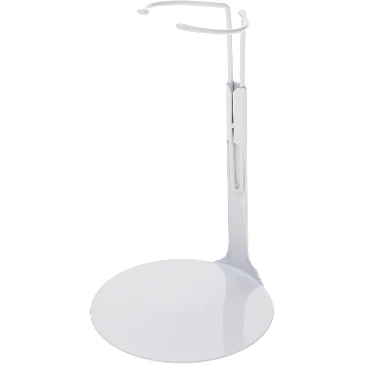 Kaiser Doll Stand 2001 - White Doll Stand for 6 1/2" to 10" Dolls and Action Figures (Best for 8" dolls)