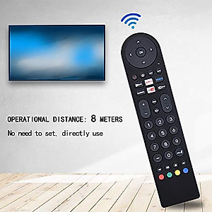 New Black RCA Replaces Remote Control for RCA Smart LED LCD TV Applicable to WX15163 WX15244 WX15284 SLD32A30RQ SLD32A45RQ SLD40A45RQ SLD40HG45RQ SLD50A45RQ SLD55A55RQ