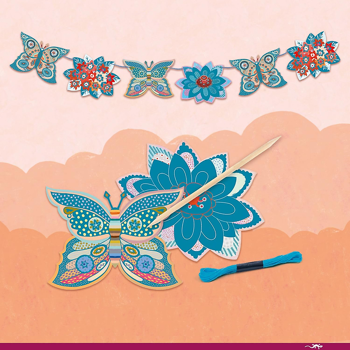 DJECO Multi-Activity Craft Kit - The Flower Garden