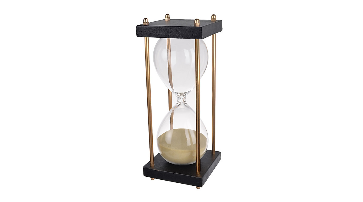 Classic 30 Minute Hourglass Timer - Vintage Office Decor