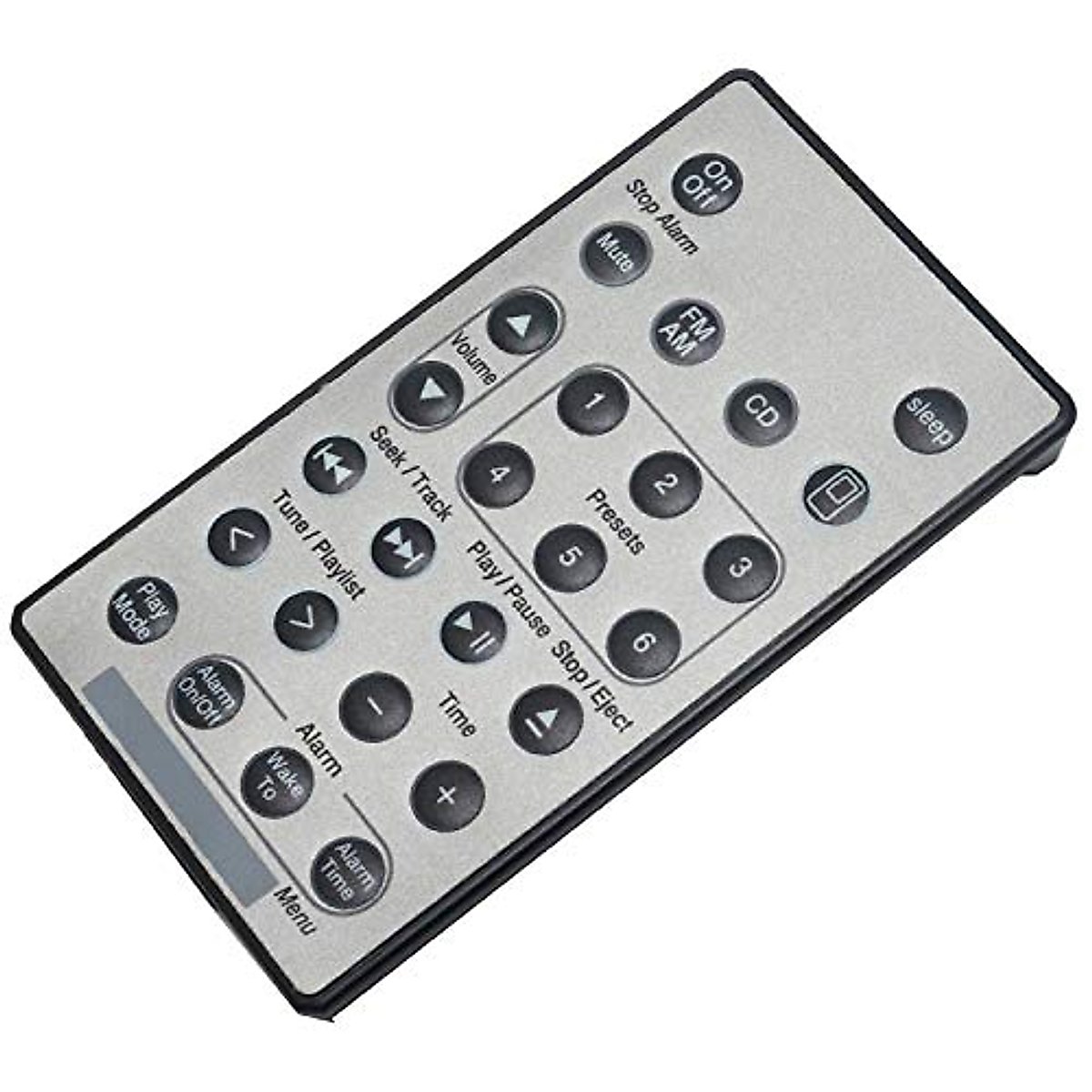 PERFASCIN Replaced Remote Control Controller Compatible with Bose Wave Music Player I II III Bose Wave Music System Audio System AWRCC1 AWRCC2 (Silver)