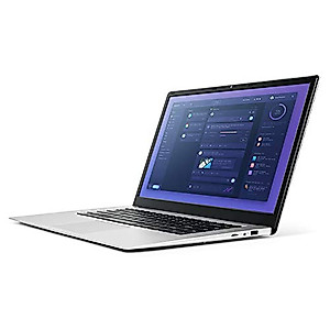 BROAGE 15.6" FHD Lightweight Laptop Computer, Intel Celeron N4020 up to 2.8GHz, 4GB RAM, 64GB eMMC, WiFi, Bluetooth, USB 3.0, HDMI, Webcam, Microphone, Silver, Windows 10 Home, Online Class Ready