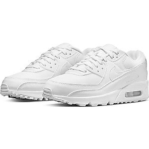 Nike Air Max 90 Women's Sneaker's, White/White/White, Size 9