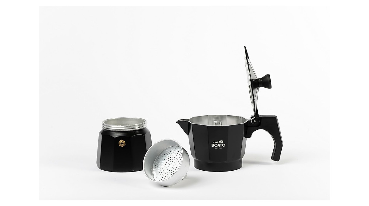 Cafe Boato Moka Pot: Perfect 6-Cup Espresso Maker