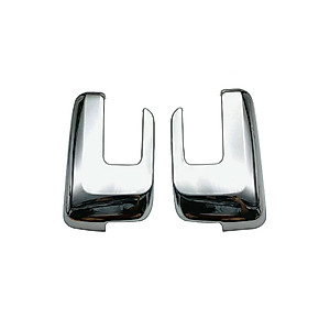 SZDEDA ABS Exterior Side Rearview Mirror Caps Cover Decorative Trim Fit for Ford F150 2021 2022 Car Accessories (Chrome)