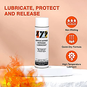 BN Aerosol Lubricoat, 1 can (13 oz. Aerosol can) - Release Agent, High-Temperature Lubricant