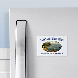 CafePress Lake Tahoe Rectangle Magnet, 3"x2" Refrigerator Magnet