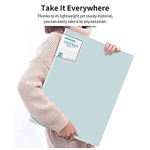 A3 Diamond Painting Storage Book, 60 Views Art Portfolio Presentations Folder with 30 Pages Protectors, 17.3x12.8in