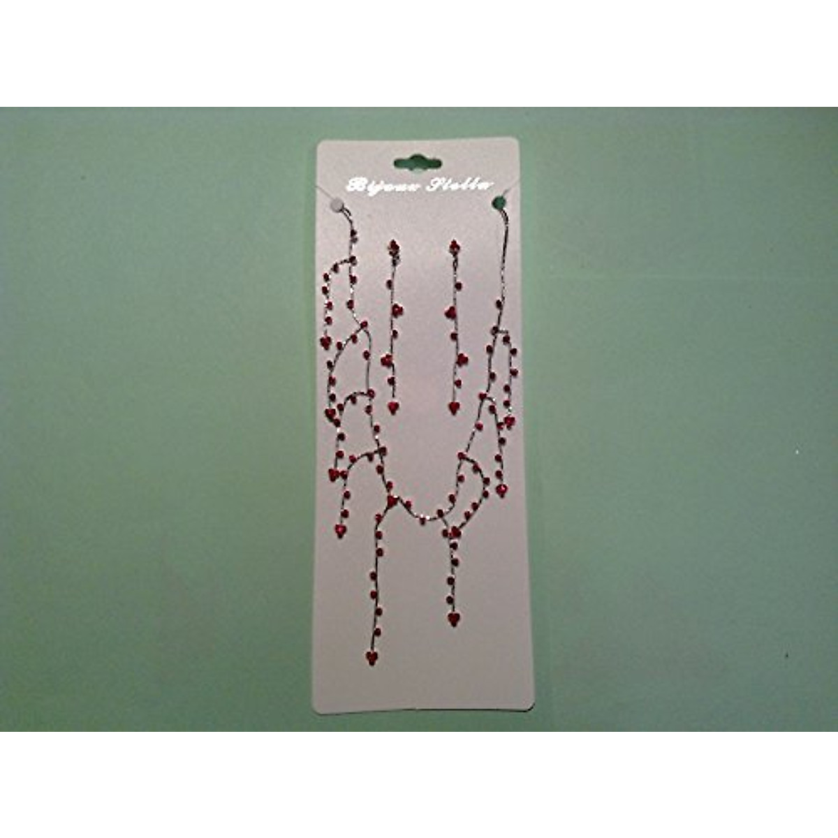 Y-Necklace with matching earing (18" to 20" Adjustable necklace) For children