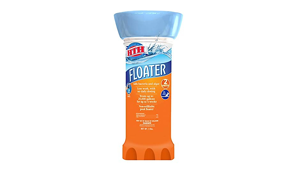 HTH Floater Swimming Pool Chlorine 3 lbs - Easy Pool Care Solution