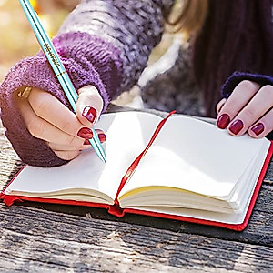 QISVVE 9 Pack Ballpoint Pens,Thank You Gifts Pen,Fancy Pens for Journaling,Cute Pens for Women, Girls,Teacher And Coworker, Luxury Pens, Inspirational Pens,Ball Point Pens Black