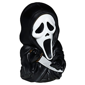Spirit Halloween Ghost Face ® Light-Up Horror Statue | Officially Licensed | Horror Decoration