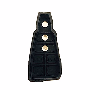 KAWIHEN Keyless Entry Remote Key Fob Skin Replacement for Chrysler Town AND Country Dodge Durango Grand Caravan Journey Ram 1500 2500 3500 Jeep Grand Cherokee GQ4-53T M3N5WY783X IYZ-C01C