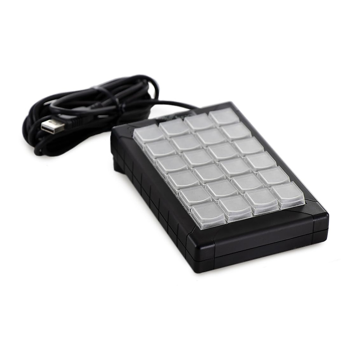 X-keys Programmable USB Keypads and Keyboards (24 Key, Black and White)