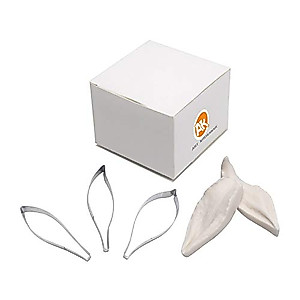 AK ART KITCHENWARE Fondant and Clay Flower Tools Lily Silicone Veining Molds Veiner Petal Cutters Set for Decorating Cakes Sugar Flower Craft